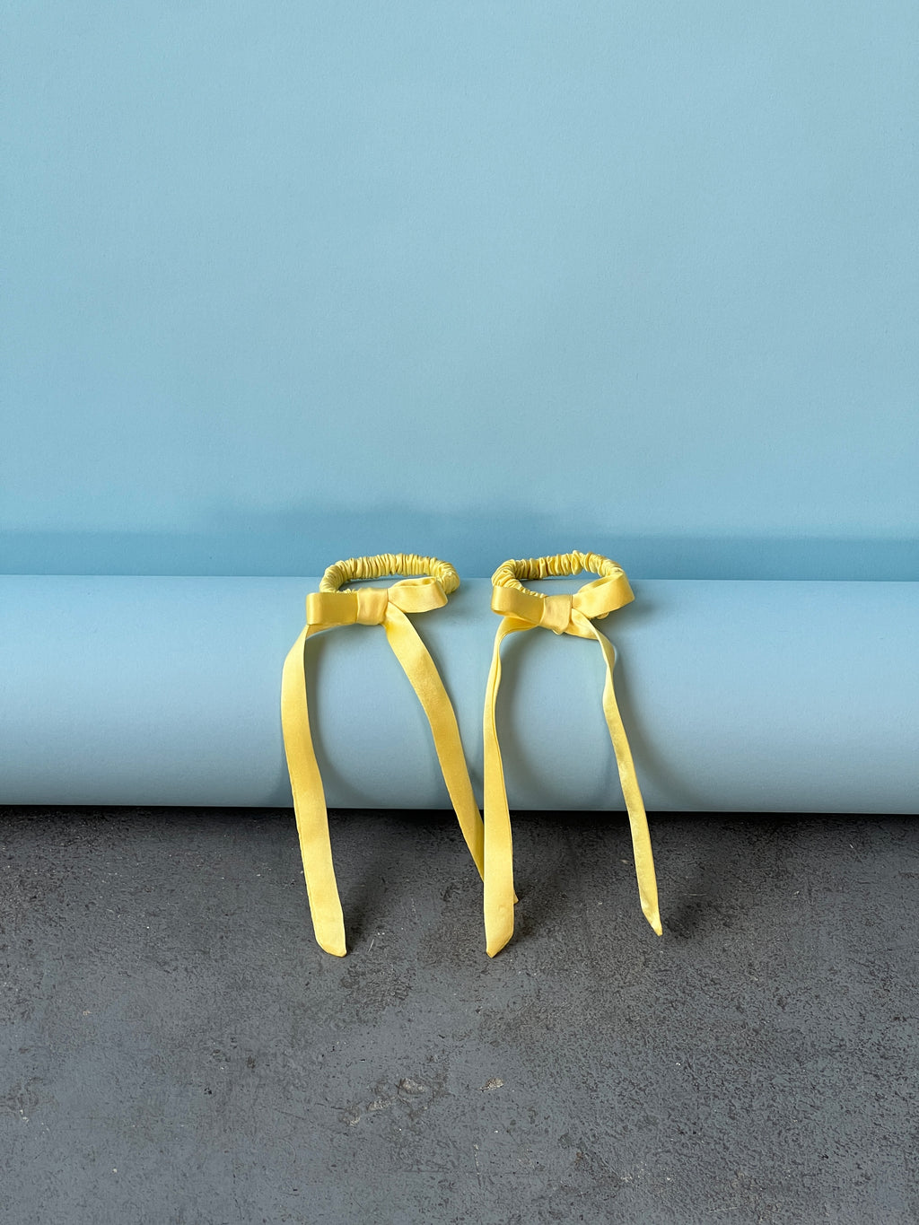 A Bronze Age Beauty Bows, Silk Hair Elastics w/ Bows Set of 2, Canada