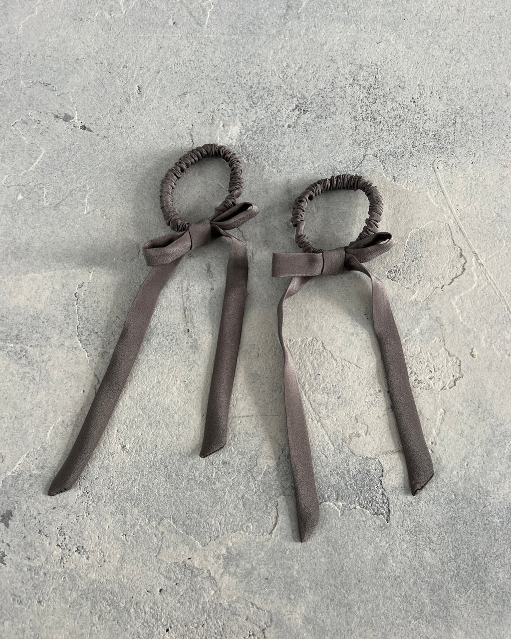 A Bronze Age Beauty Bows, Silk Hair Elastics w/ Bows Set of 2, Canada