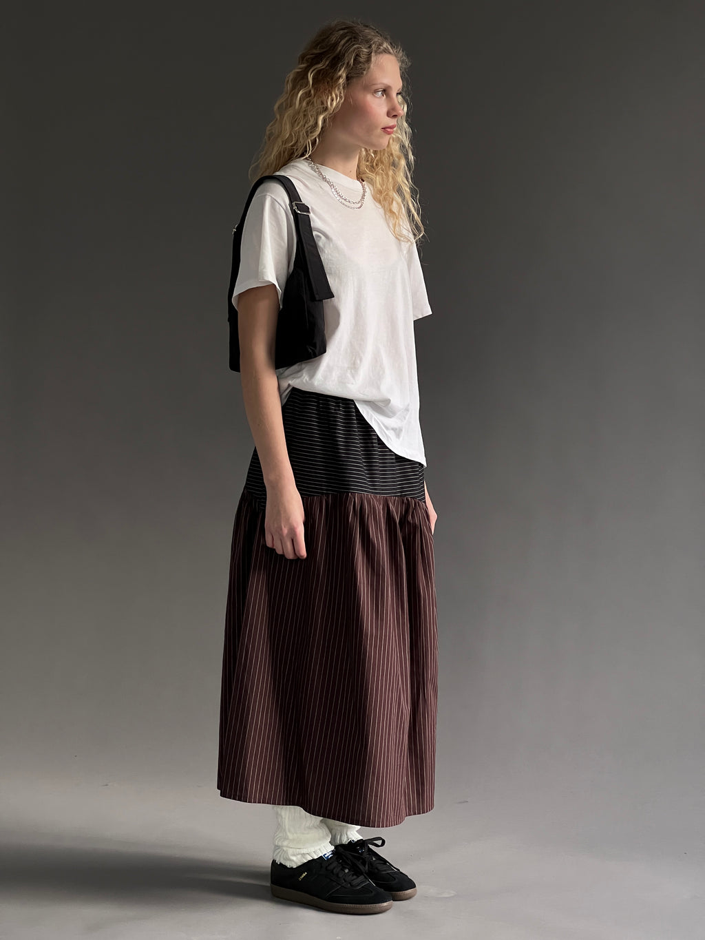 A Bronze Age Field Skirt, Midi Skirt Elastic Waist, Canada