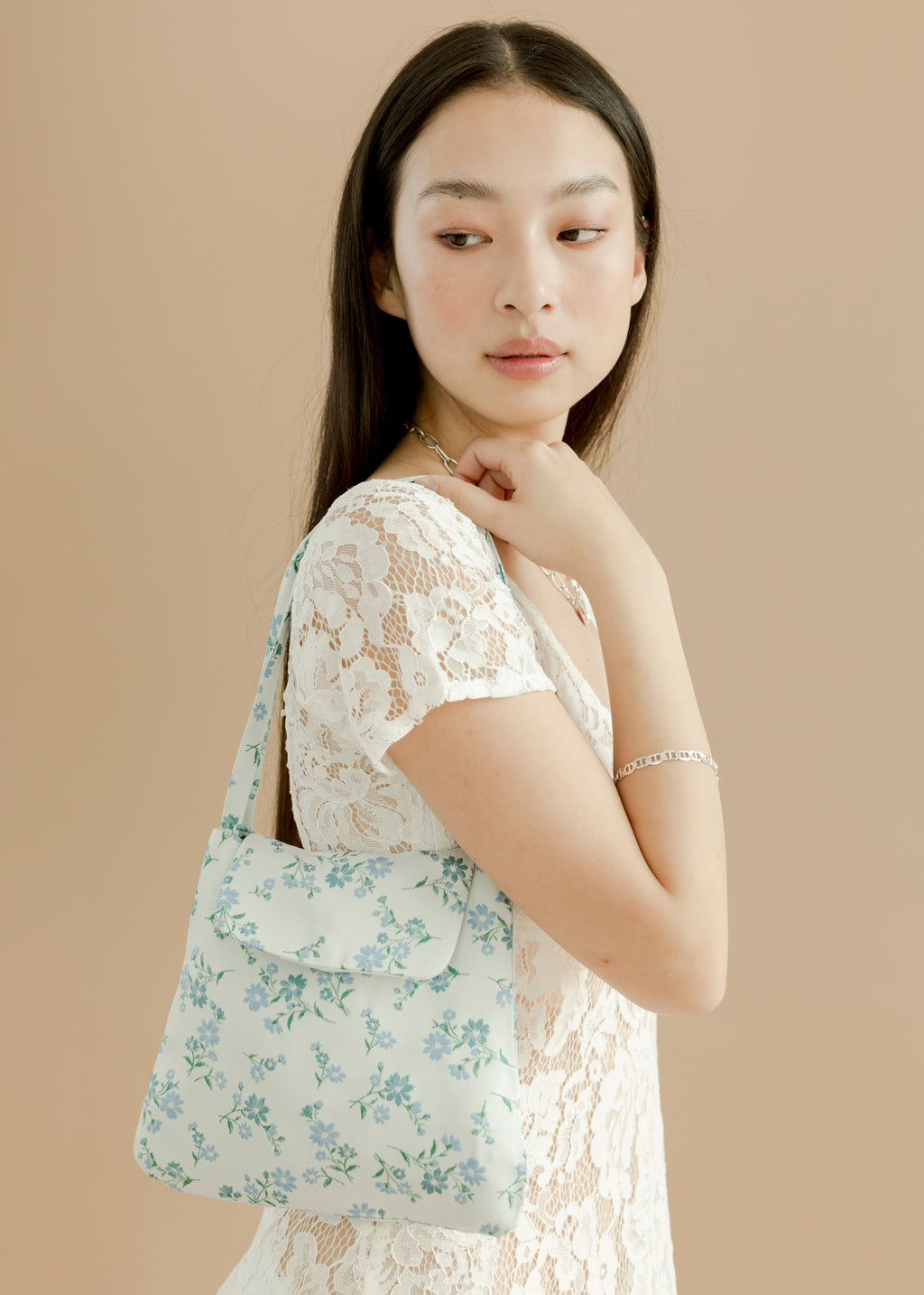 A Bronze Age Alice Bag, Satin Top Flap Evening Bag, Canada