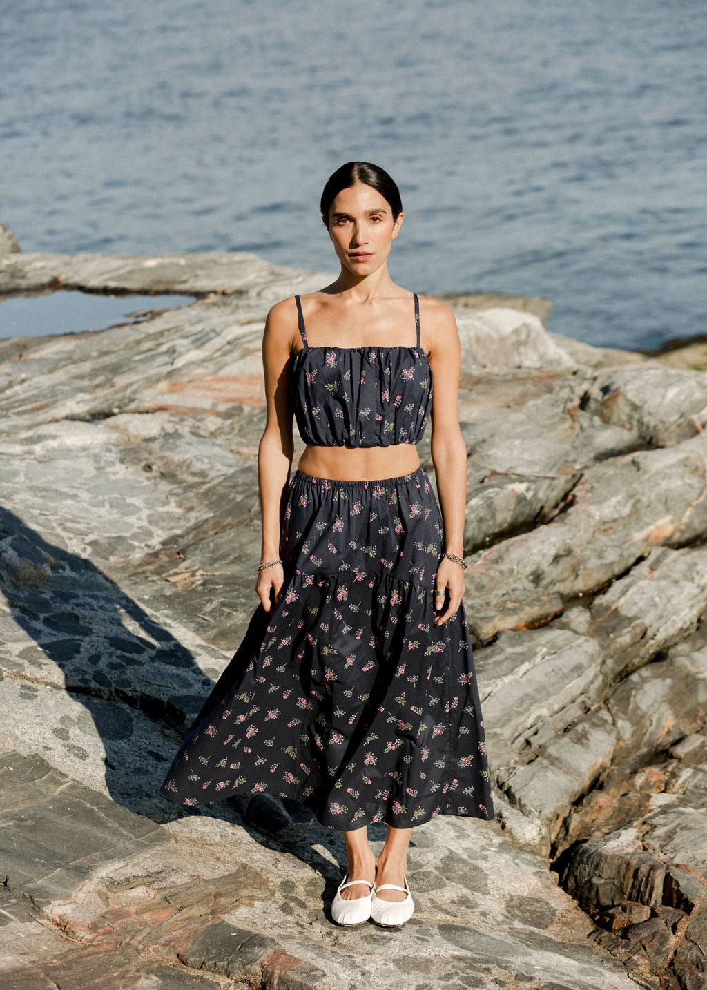 A Bronze Age Field Skirt, Midi Skirt Elastic Waist, Canada